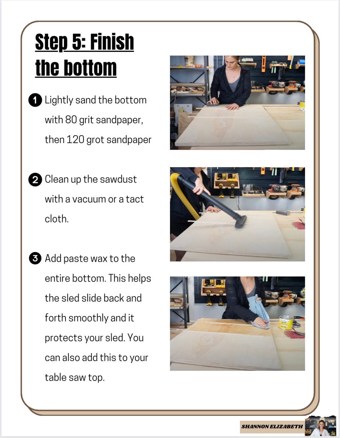 Cross Cut Sled With Flip Stop and Hold Down Clamps - Etsy