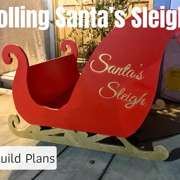 Life Size Santa and Sleigh - Etsy