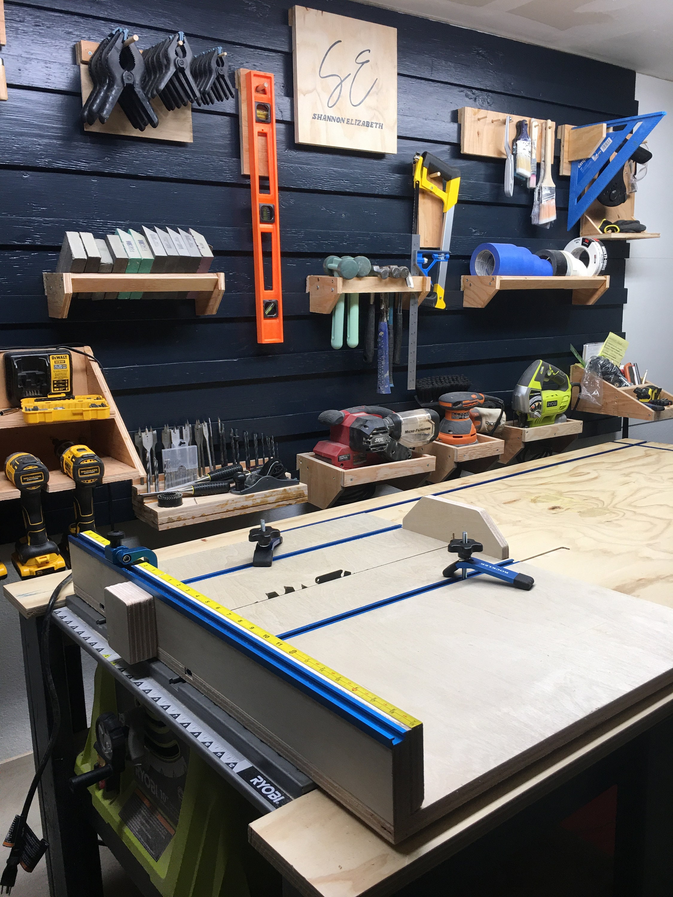 Tool Wall Build Plans - Etsy