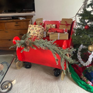 Life-size Santa Sleigh DIY Kid's Rolling Build Plans *PDF* - Etsy