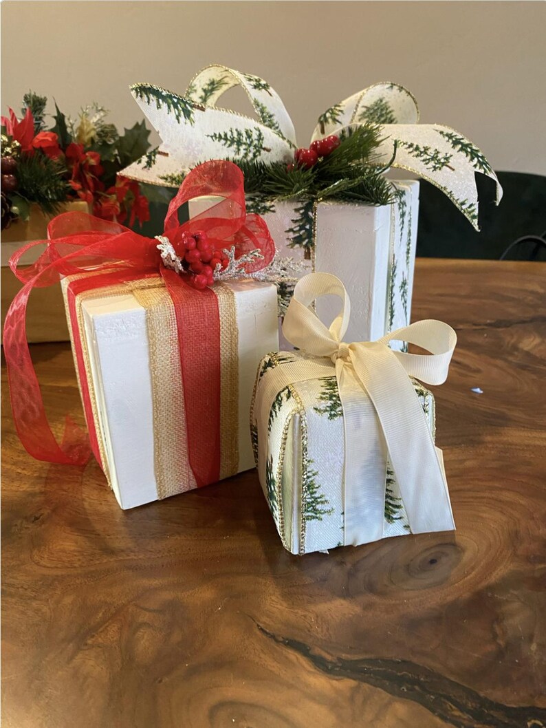 DIY Christmas Present Decor Build Plans - Etsy