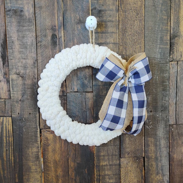 Spring Yarn Wreath - Etsy