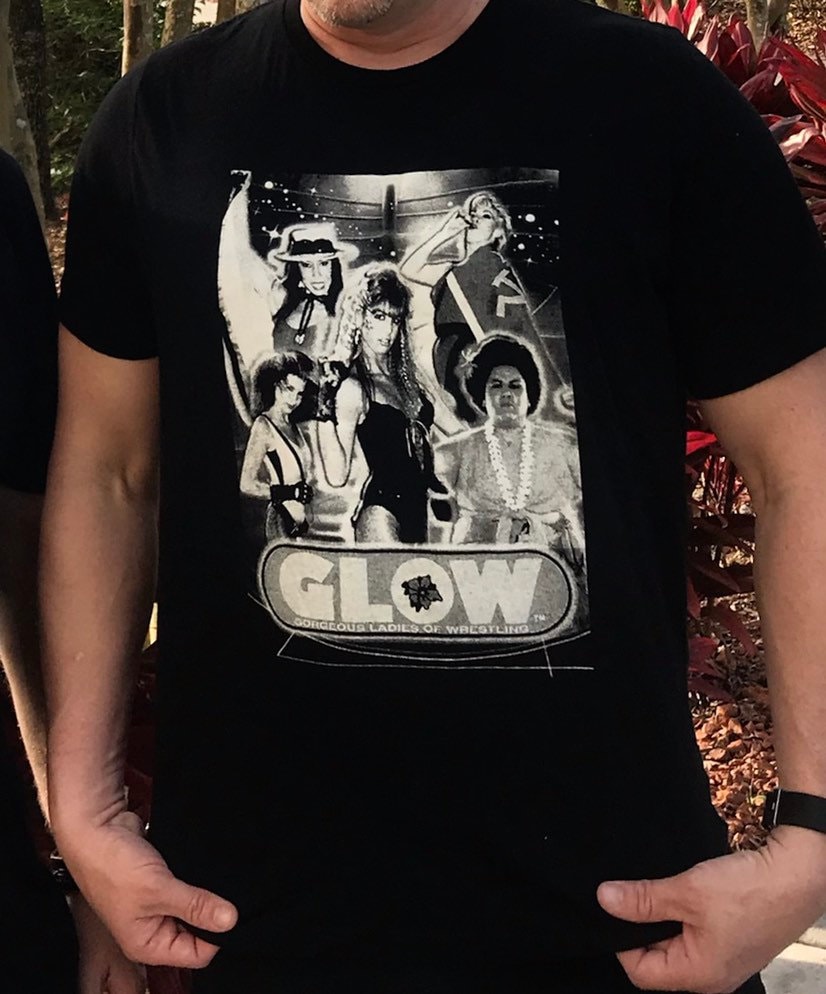 T-shirt 80s GLOW GIRLS - Etsy