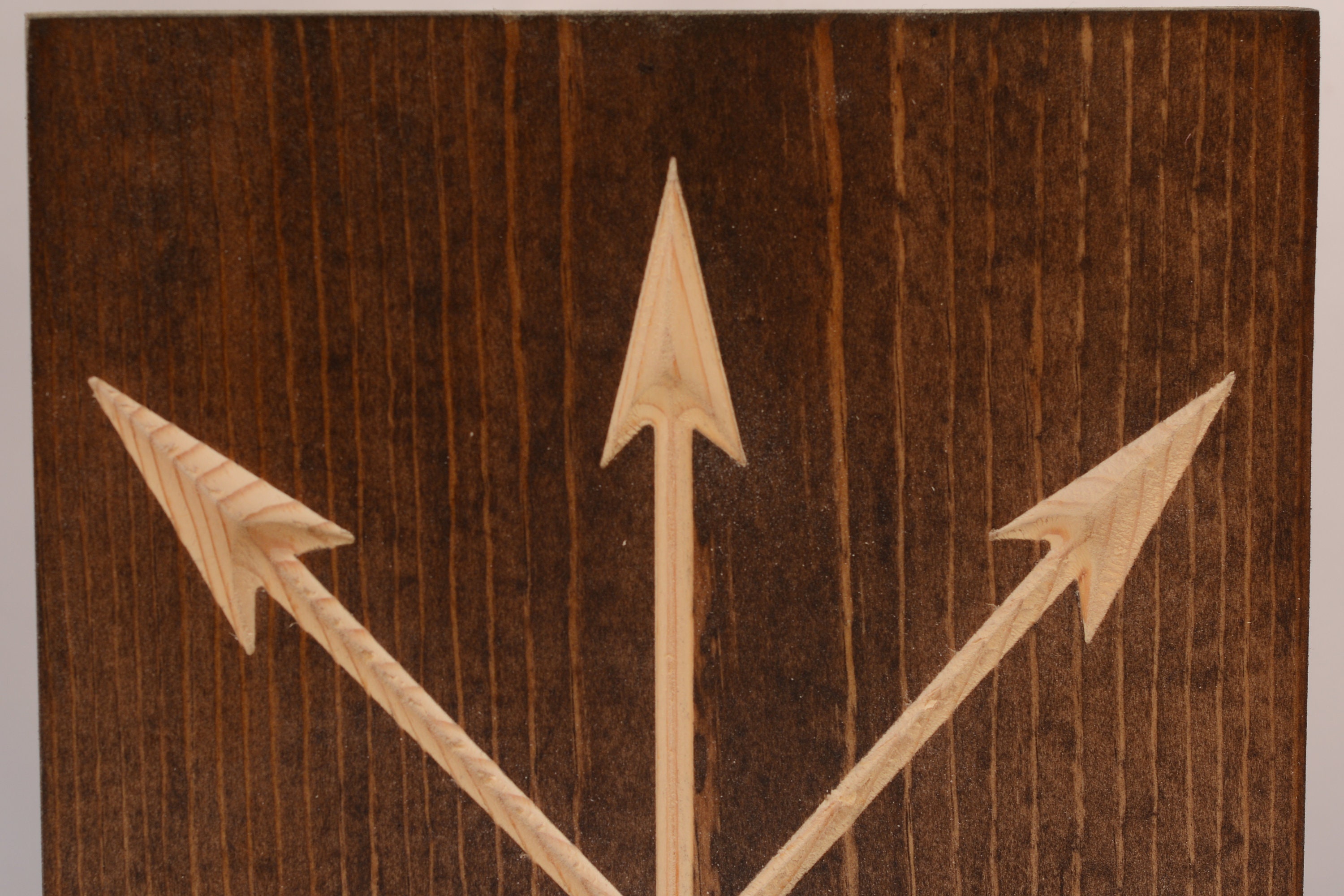 Three Arrows, Crossed Arrows, Wood Arrow Sign - Etsy