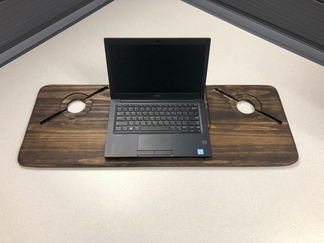 Lap_board for Workspace With Small Form Laptops, With Ambidextrous Cup ...