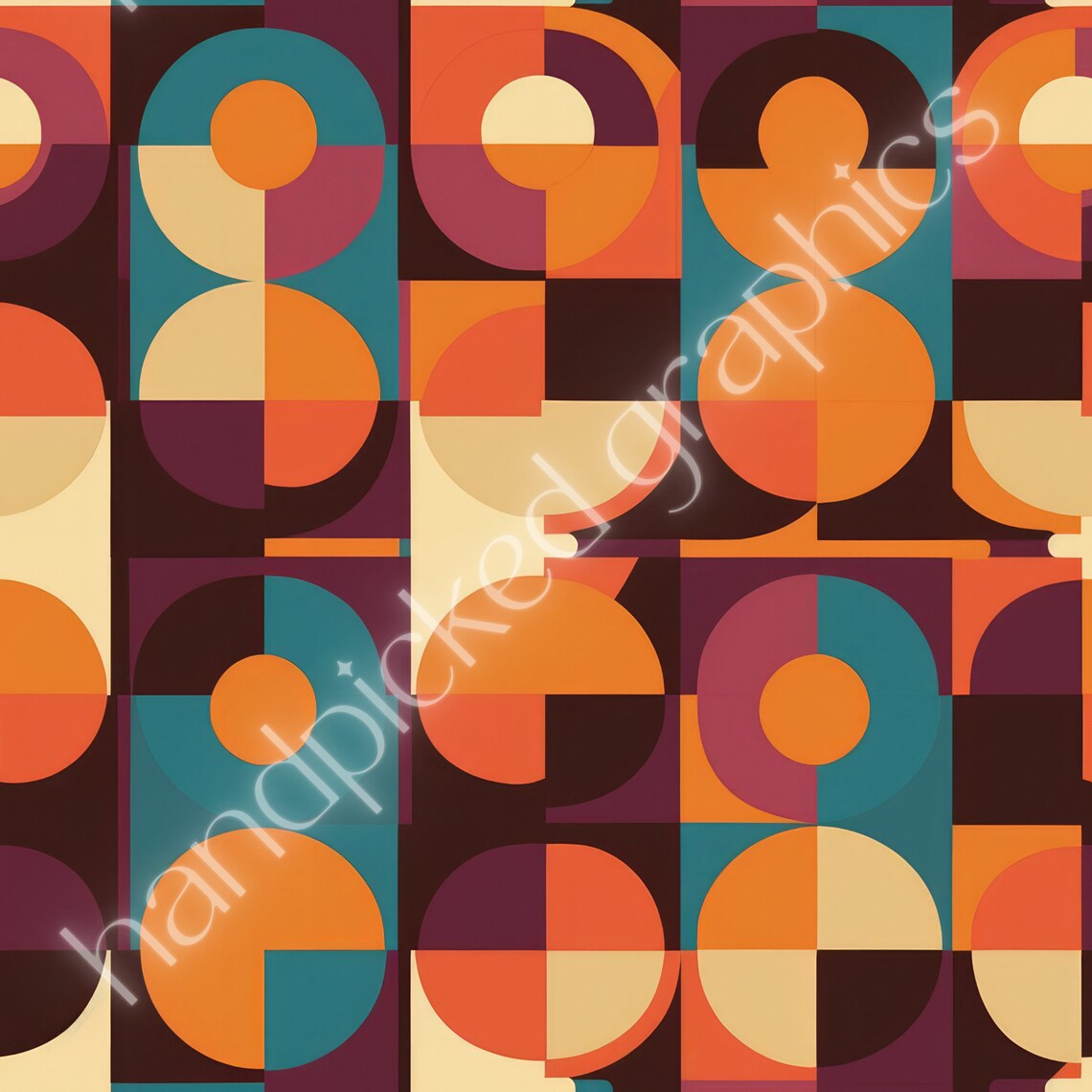 Retro 70's Seamless Patterns Digital Paper Groovy Trippy - Etsy