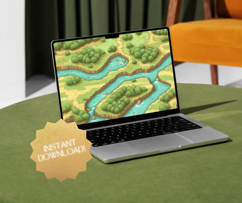 Game Map Seamless Patterns Gamer Digital Paper Gameboy Inspired Instant ...