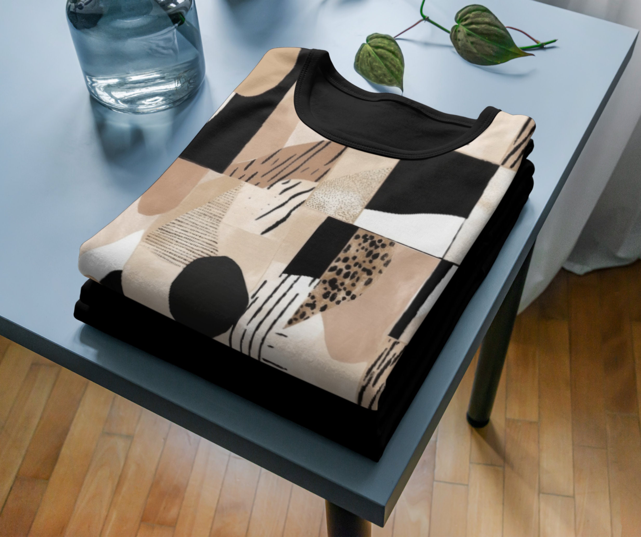 Modern Beige Seamless Patterns Neutral Gallery Digital Paper Instant ...