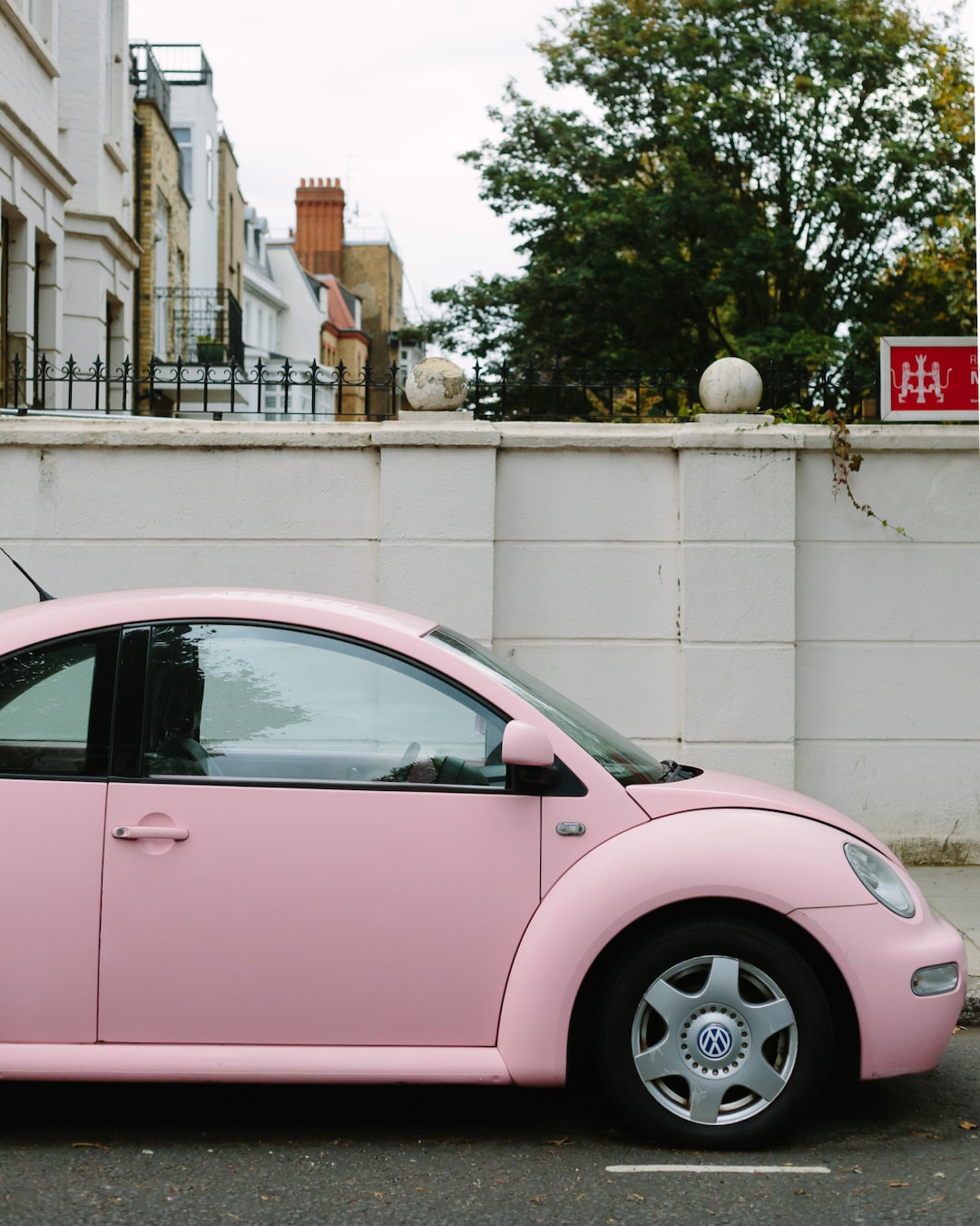 Pink Bug // Pink Pink Car Pink VW Bug Blush Pink Travel - Etsy