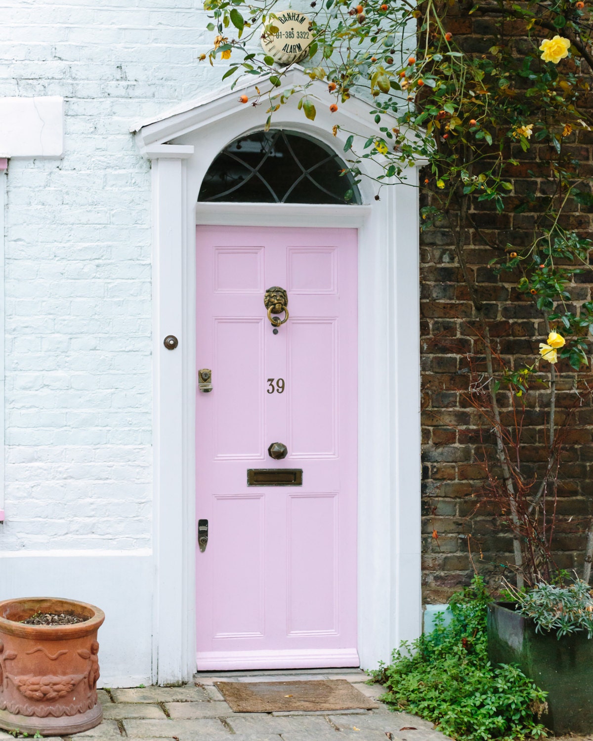 Pink Door // London, London Door, Doors of London, Pink, Blush, Travel ...