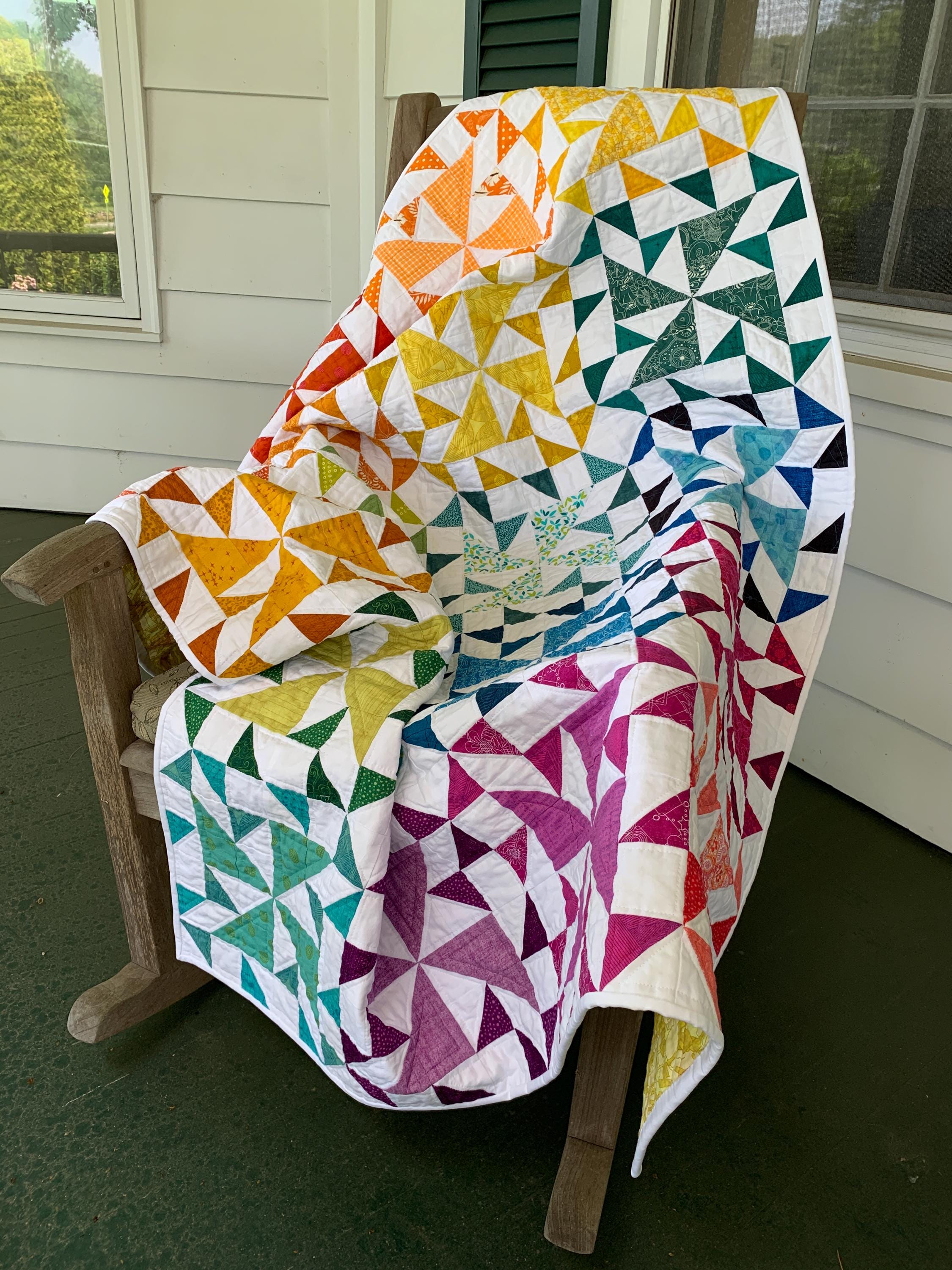 Caution to the Wind PDF Quilt Pattern by Bobbin Roulette Studio - Etsy