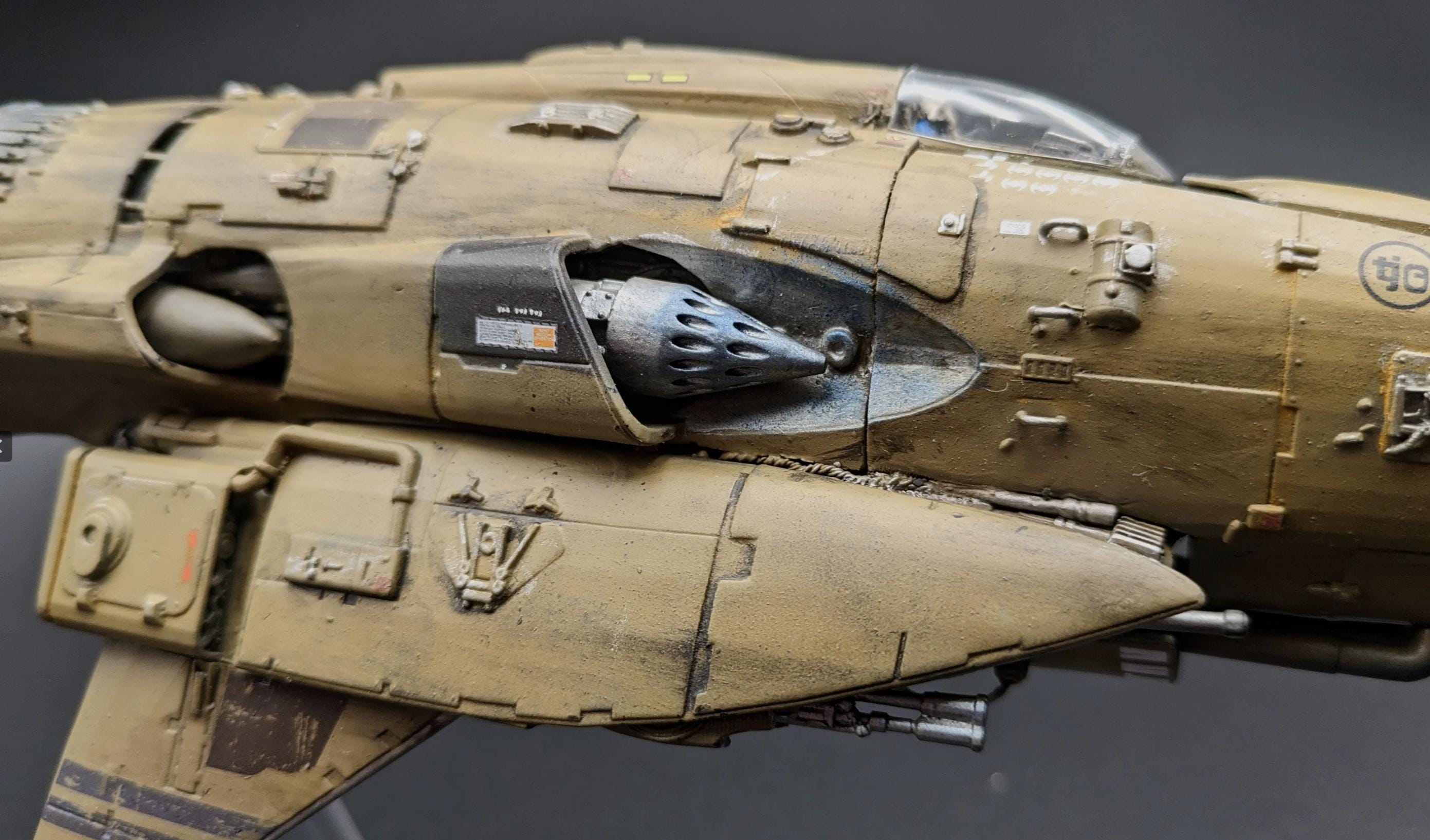 Star Wars Model 1/72 Quarren Gunship Return of the Jedi 3D Printed ...