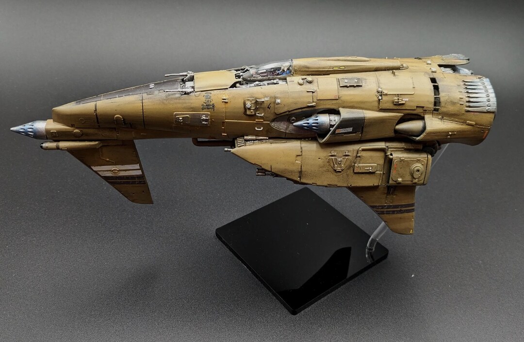 Star Wars Model 1/48 Quarren Gunship Return of the Jedi 3D Printed ...