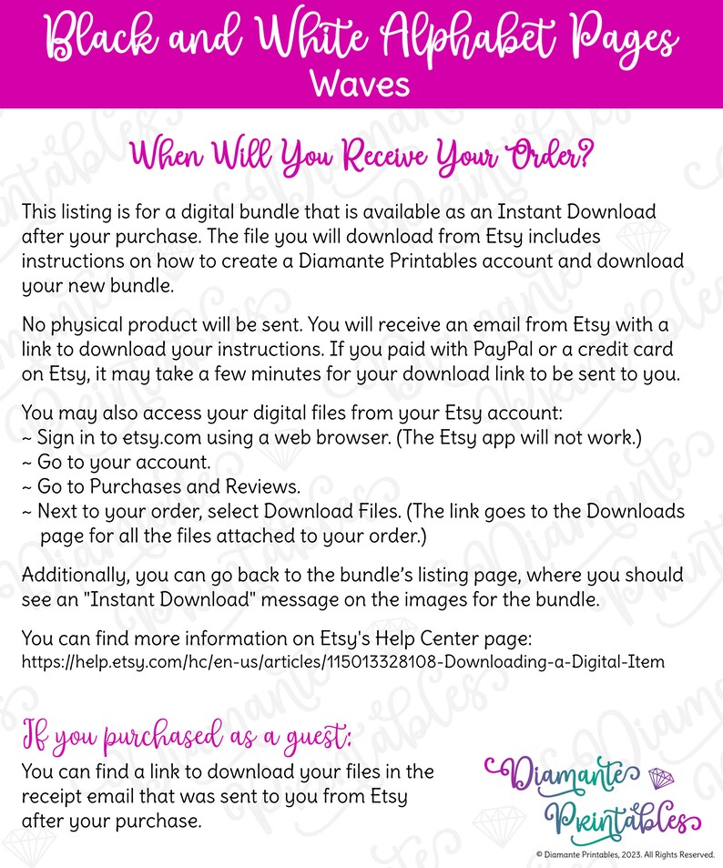 Printable Alphabet Poster Bundle Waves Bulletin Board - Etsy