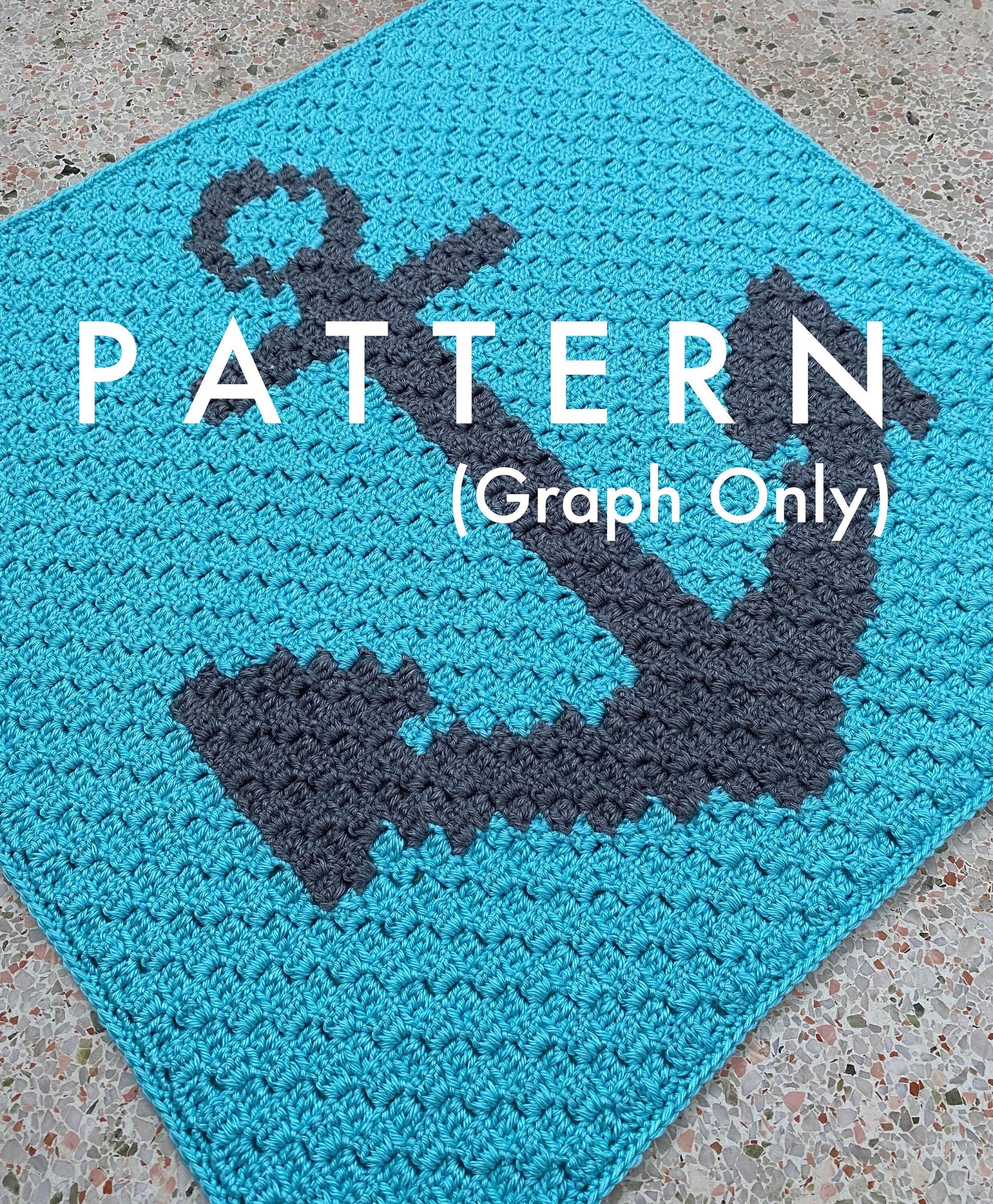 CROCHET PATTERN (graph Only): Anchor Corner-to-corner Baby Blanket - Etsy