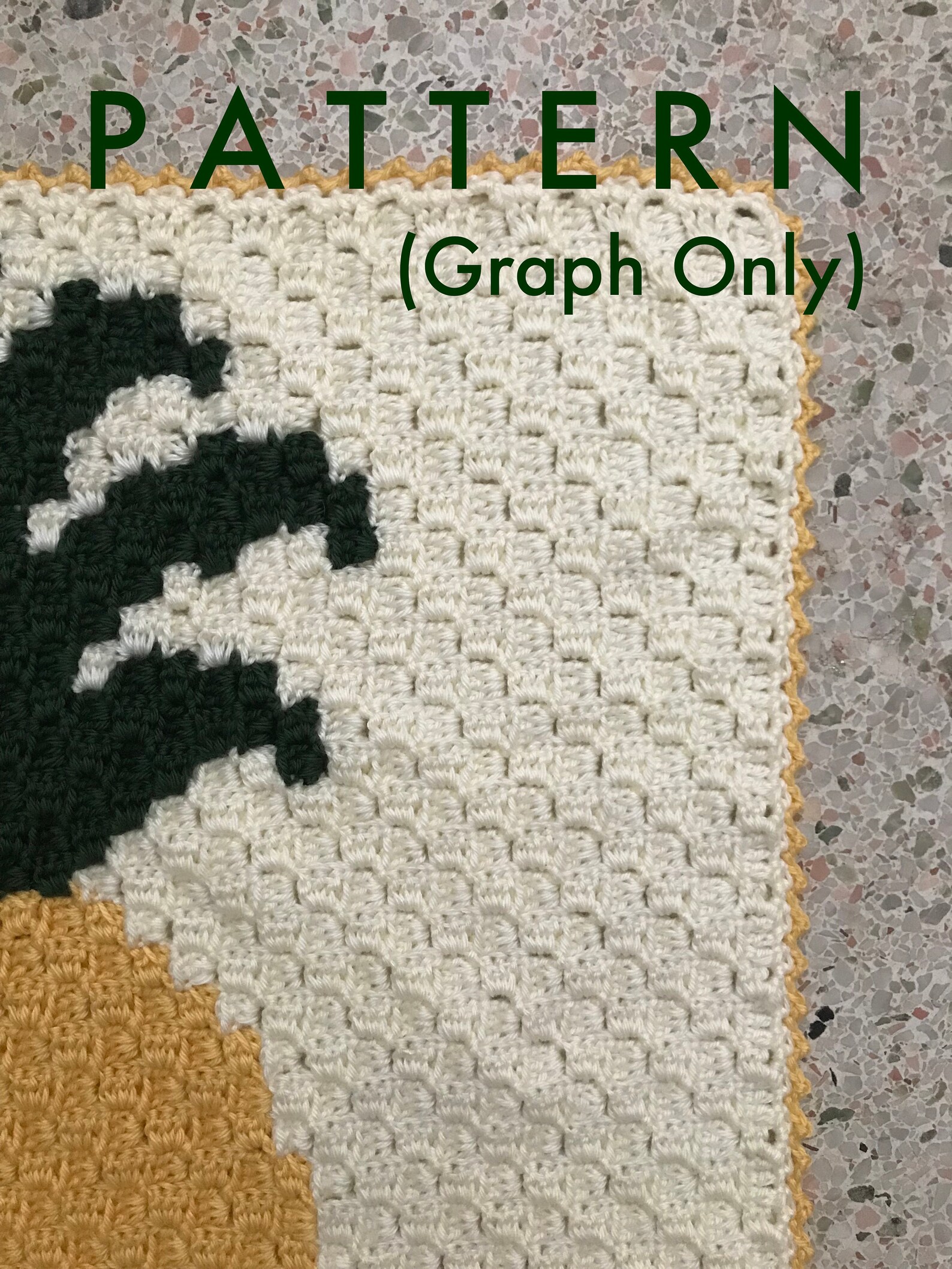 CROCHET PATTERN (graph Only) : Pineapple Corner-to-corner Baby Blanket ...