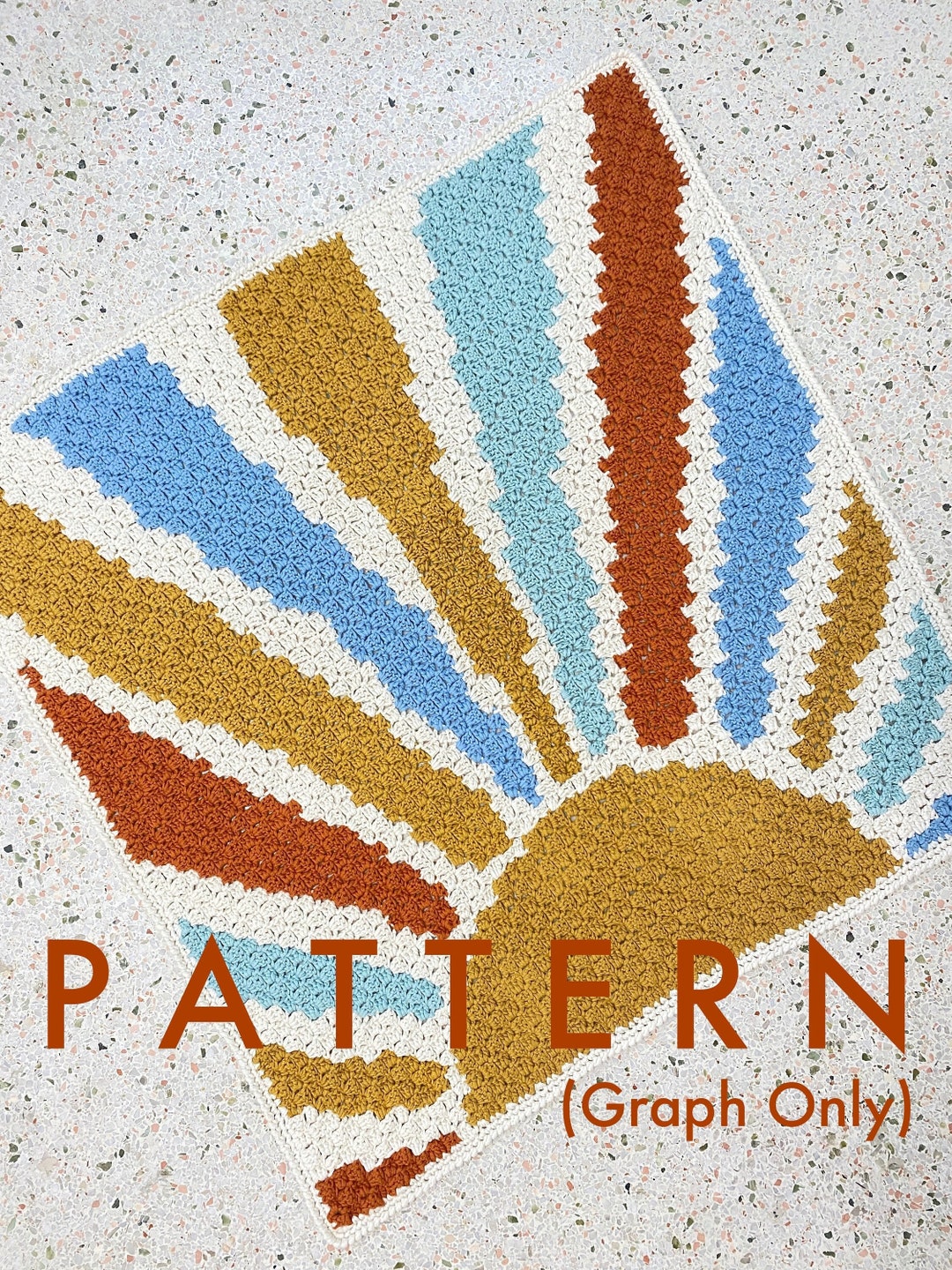 CROCHET PATTERN (graph Only) : Boho Sunrise Corner-to-corner Baby ...