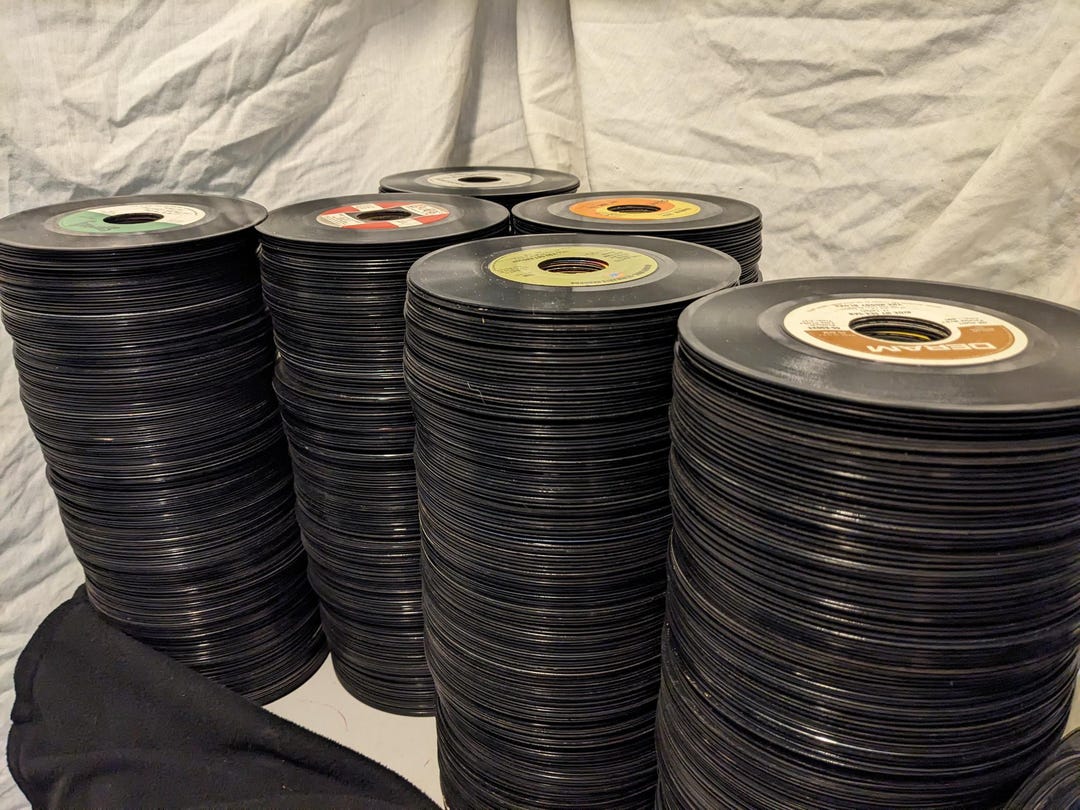 Vinyl Records Various Quantities Lots of 7" 45 Rpm Vinyl Records. - Etsy