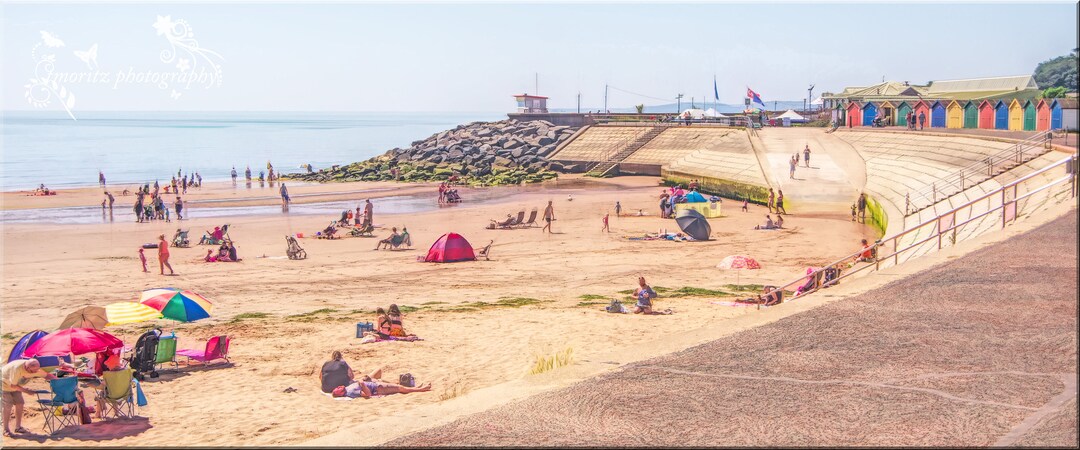 Seaside Beach Image Dawlish Warren Photograph Beside the Sea - Etsy 日本