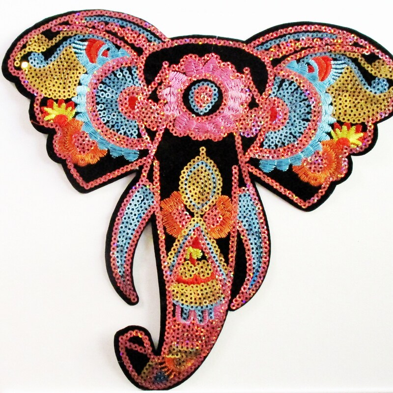 Large Embroidered Patch - Etsy