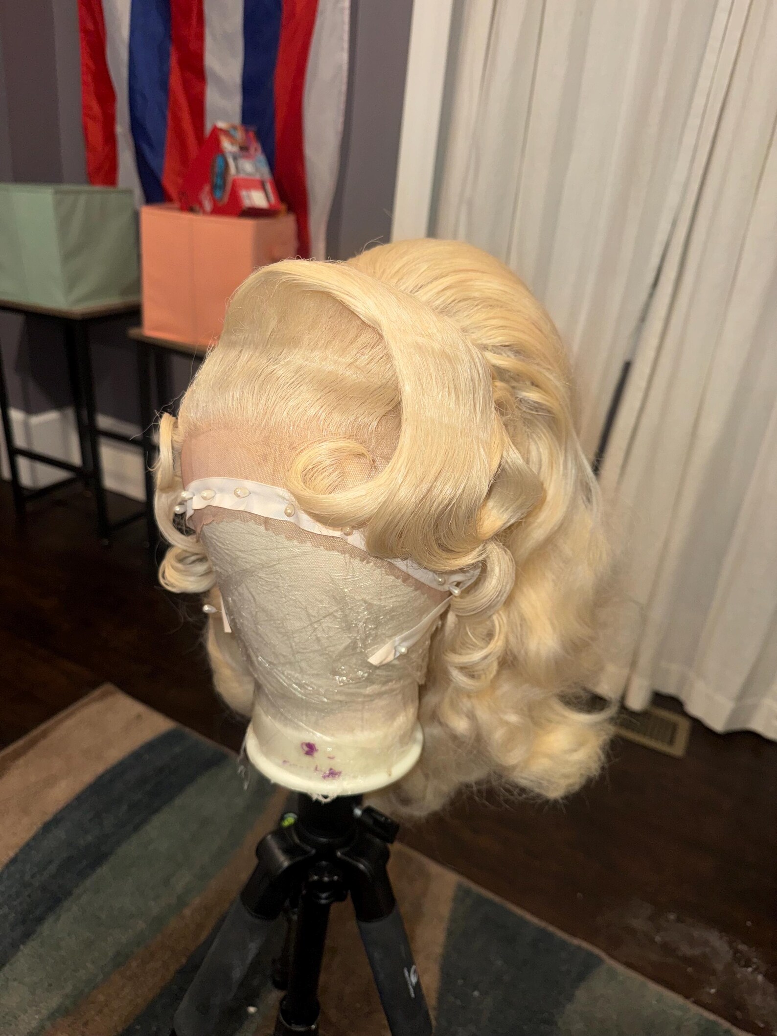 Double Stacked Styled Drag Wig (synthetic Lace Front) - LOLA - Etsy