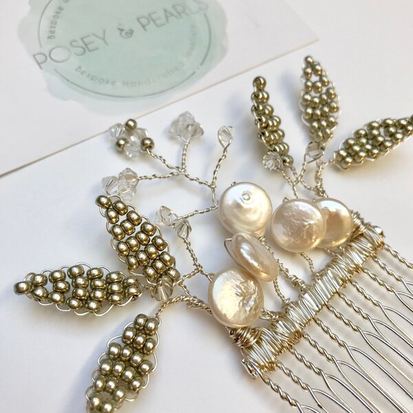 Prom Hair Comb - Etsy