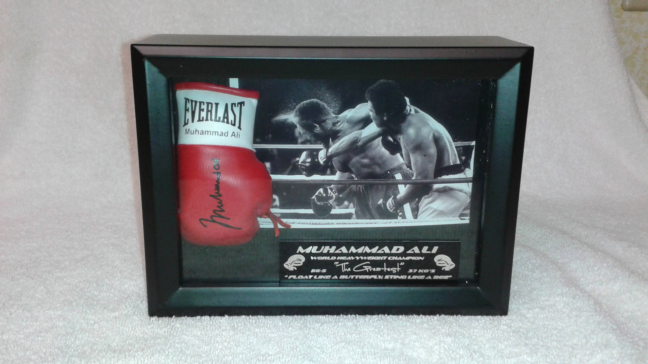 Muhammad Ali Mini Boxing Display - Etsy