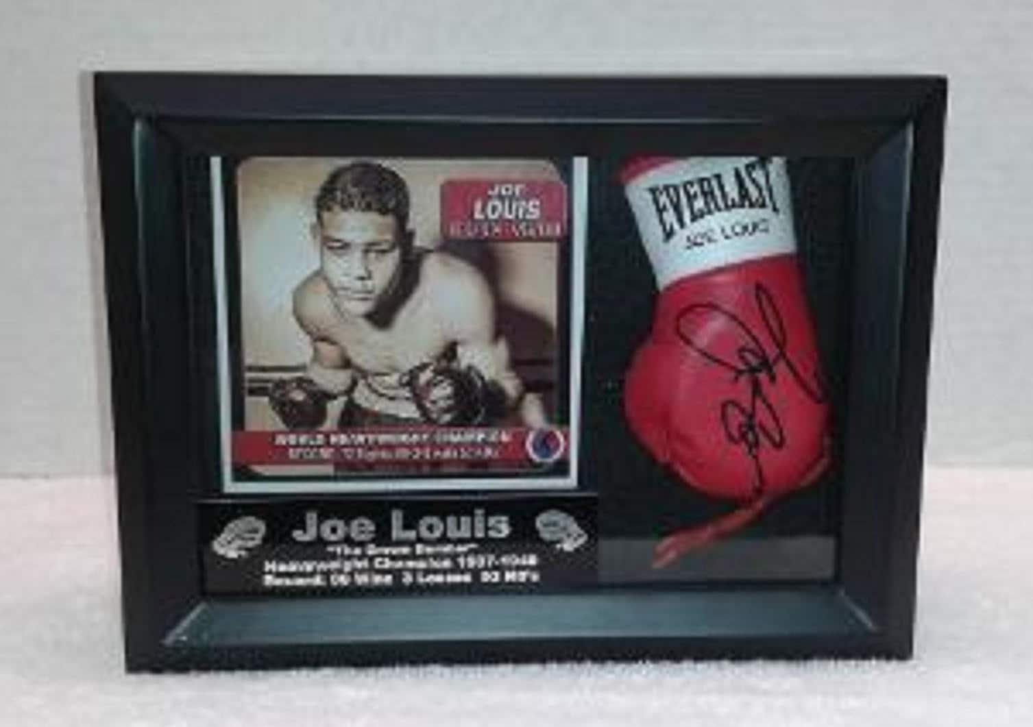 Joe Louis Boxing Display - Etsy