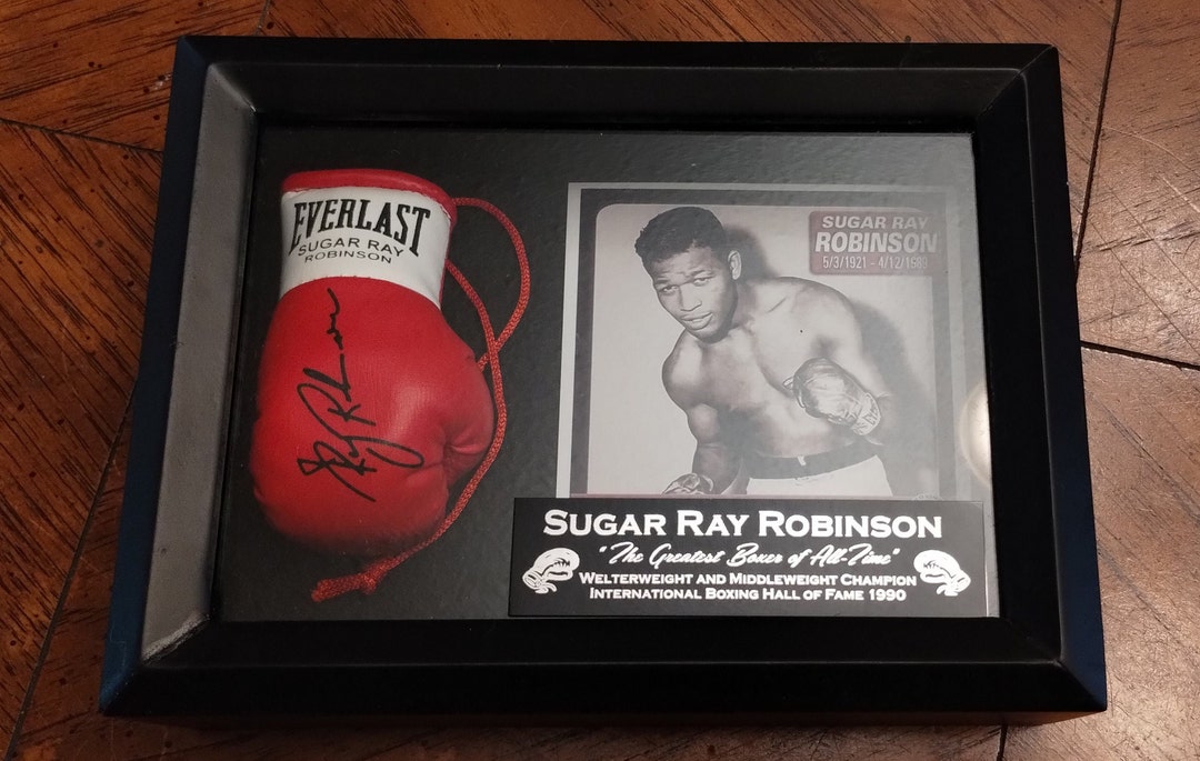 Sugar Ray Robinson Boxing Display - Etsy