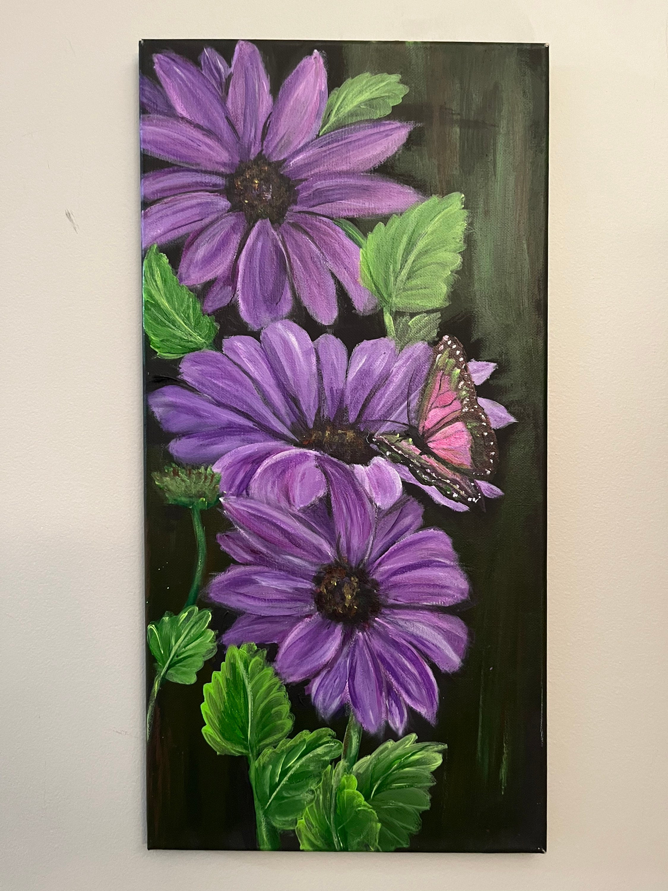 Purple Power Flower - Etsy