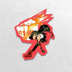 FF7 Sticker - Cloud | Tifa | Aerith | Sephiroth | Zack | Yuffie ...