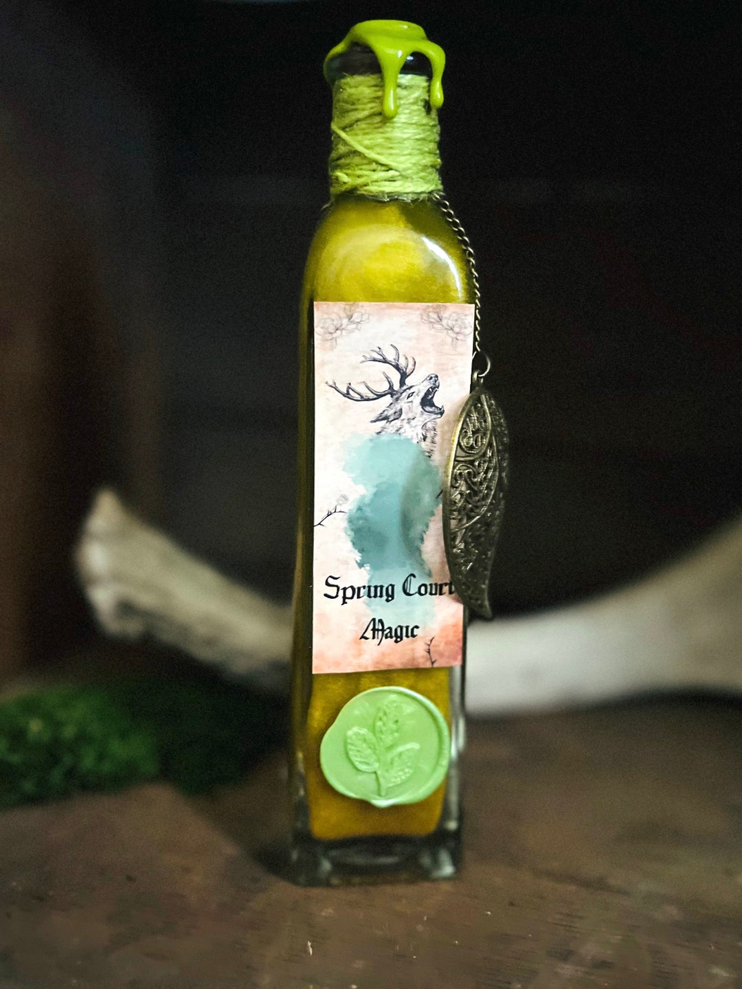 Spring Court Magic ACOTAR ACOMAF A Court of Thorns and Roses Green ...