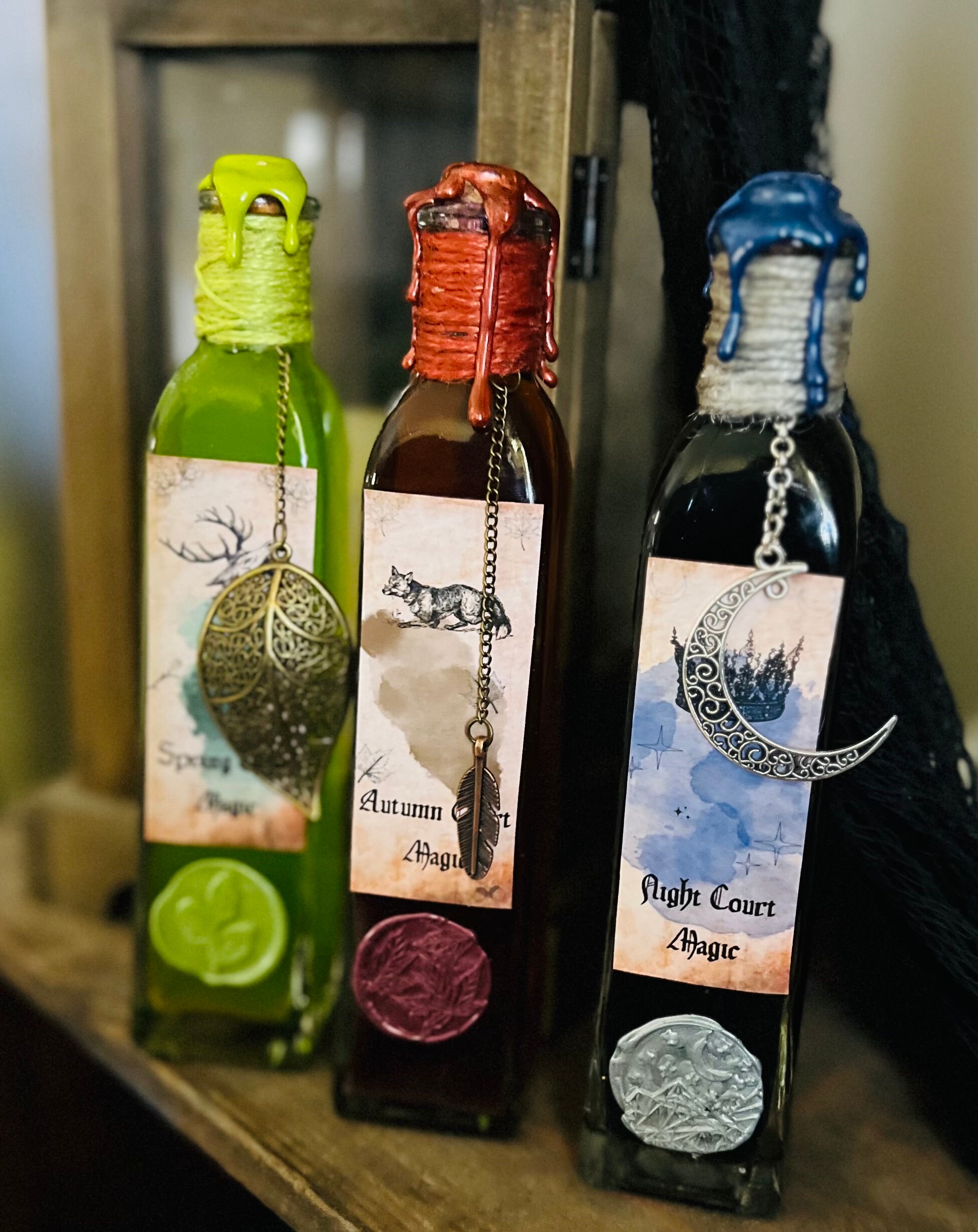 Spring Court Magic ACOTAR ACOMAF A Court of Thorns and Roses Green ...