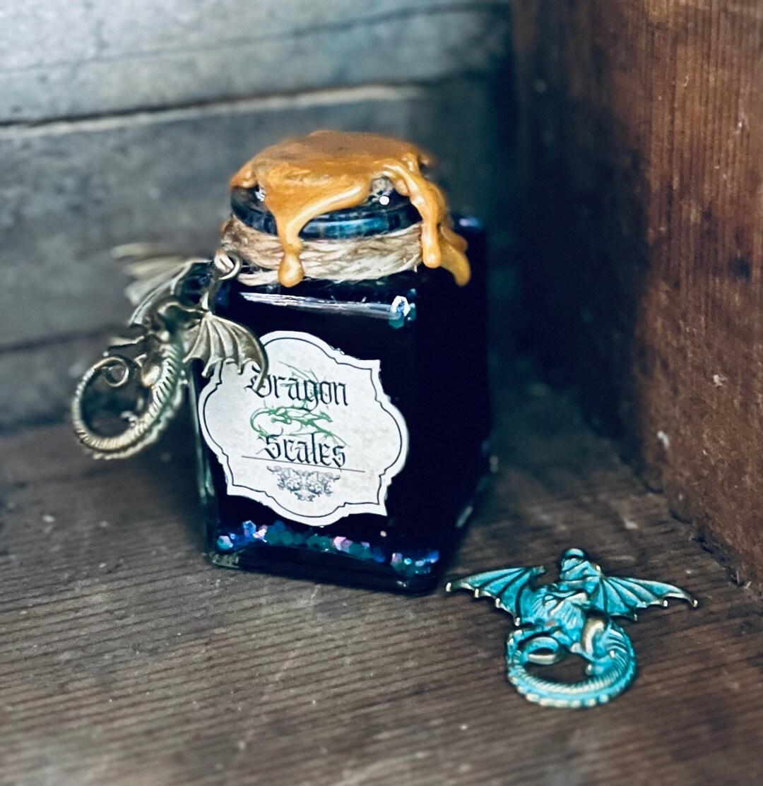 Dragon Scales Shimmering Color Shifting Magic Potion Phial - Etsy