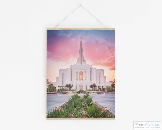 Gilbert AZ Temple Print Lds Temple Photo Gilbert Arizona | Etsy