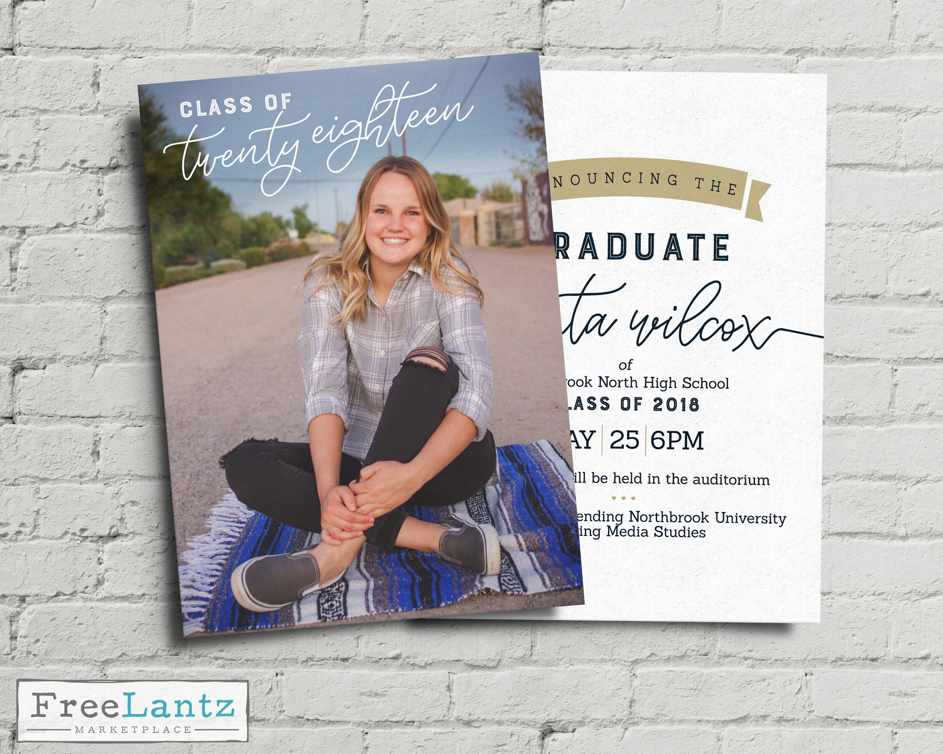 Girl graduation card formal graduation graduation ceremony | Etsy