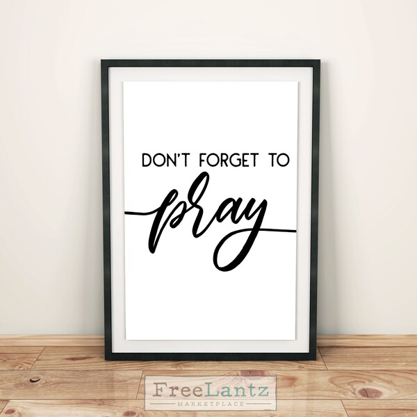 Pray Always - Etsy