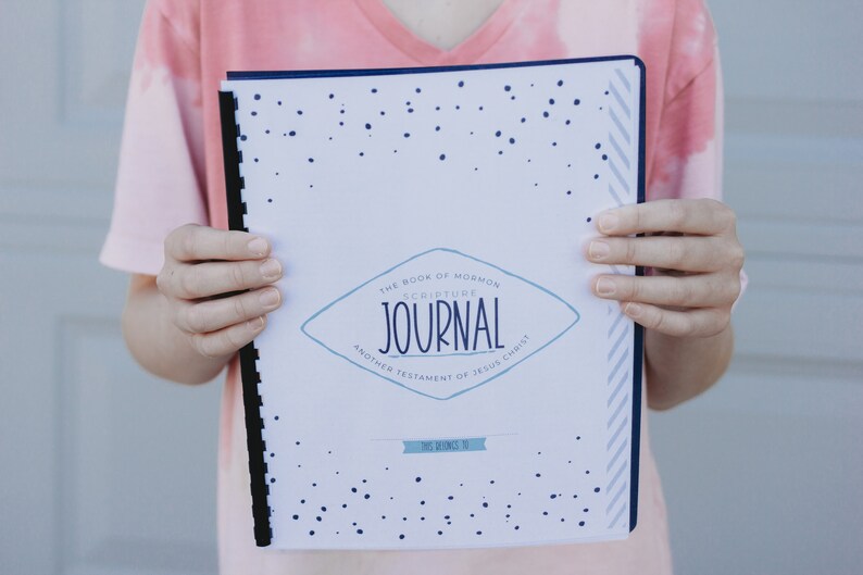 The Book of Mormon Study Journal Study Notebook Modern - Etsy Canada