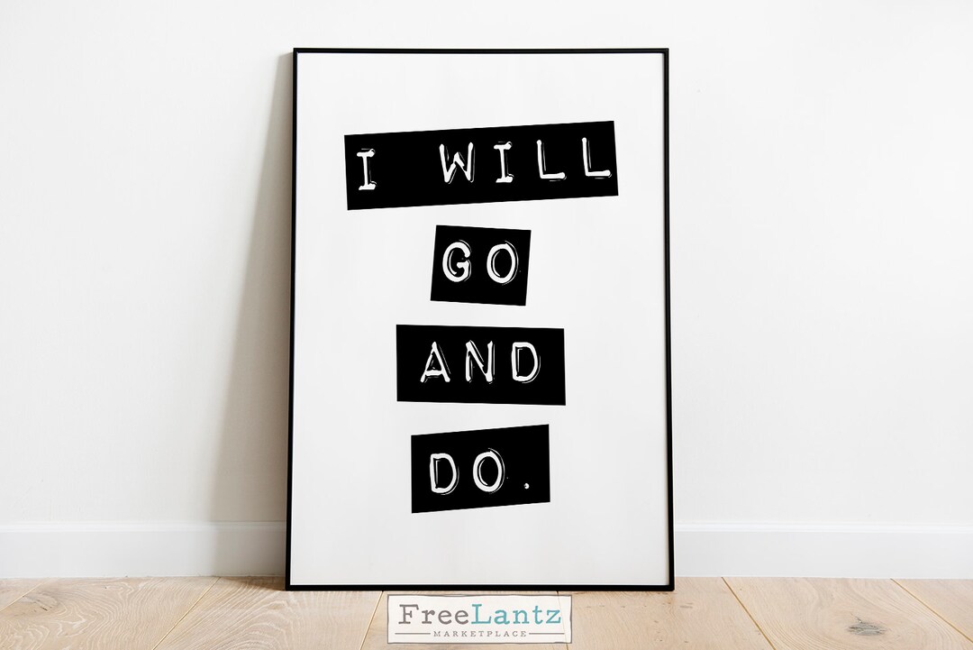 Go and Do, 2020 Youth Theme, Come Follow Me, LDS Digital Print, Lds ...