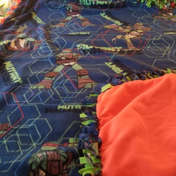 Tmnt Blanket - Etsy