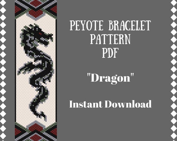 Dragon Peyote Stitch Patterns Dragon Eye Tutorial How To Make A