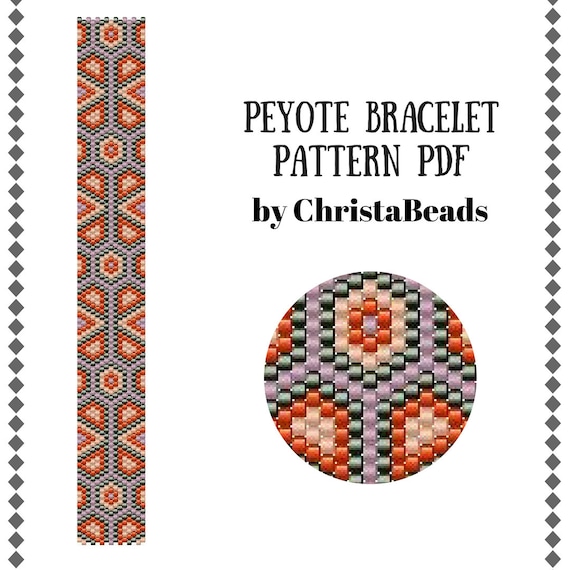 Craft Supplies & Tools Kits & How To Patterns Odd count peyote pattern ...