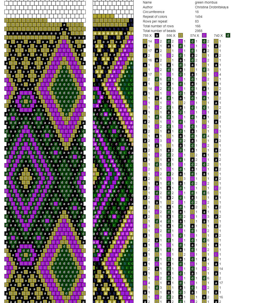 Crochet With Beads Patterns Beaded Patterns for Seed Beads Pdf | Etsy