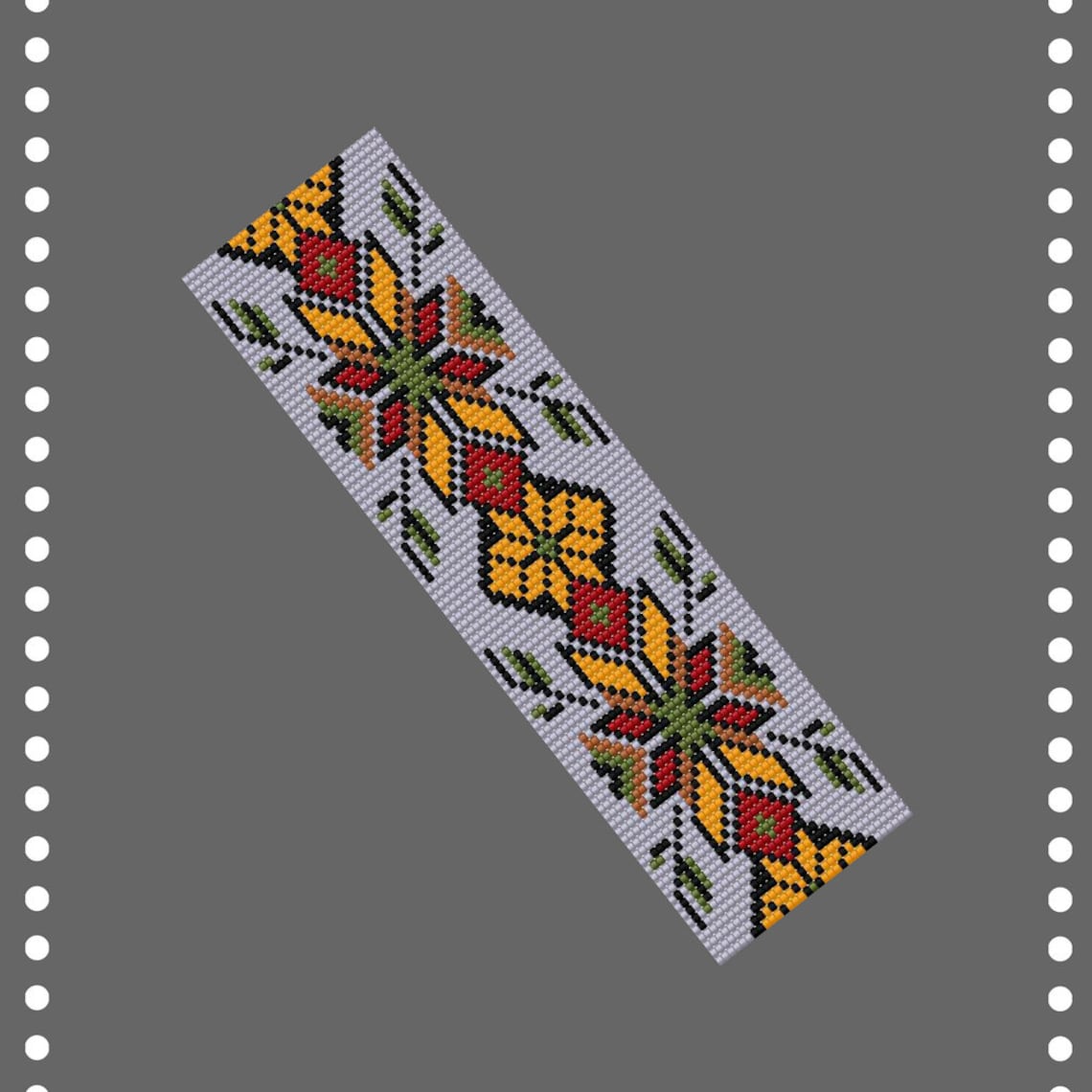 Loom pattern Beading patterns Square stitch Loom stitch | Etsy