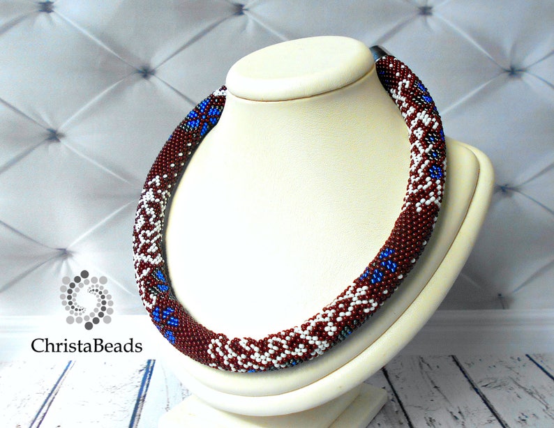 Beaded Pattern for Seed Beads Bead Crochet Pattern Bead - Etsy