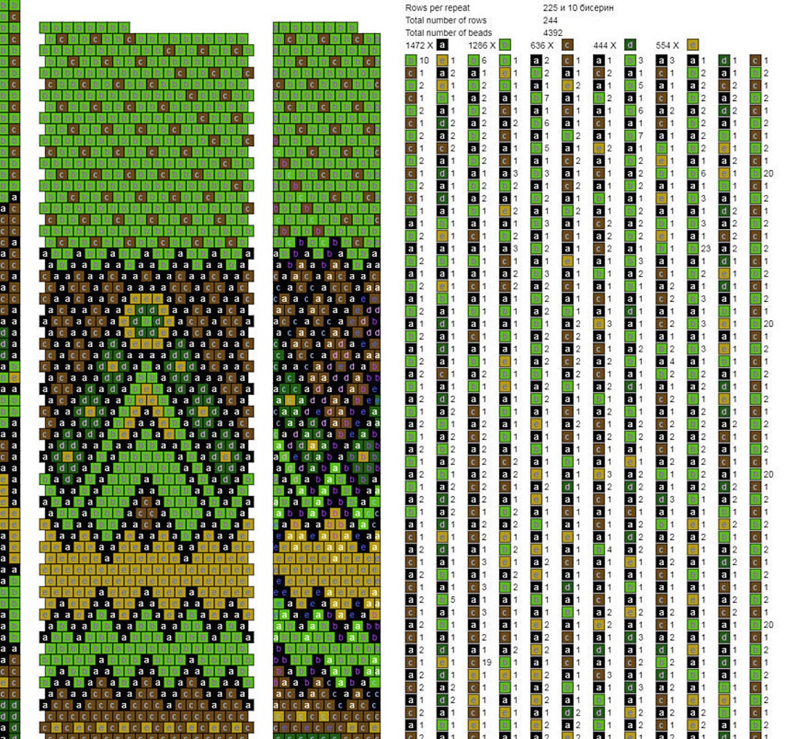 Crochet Rope Pattern Jewelry Pattern Bead Crochet Necklace - Etsy