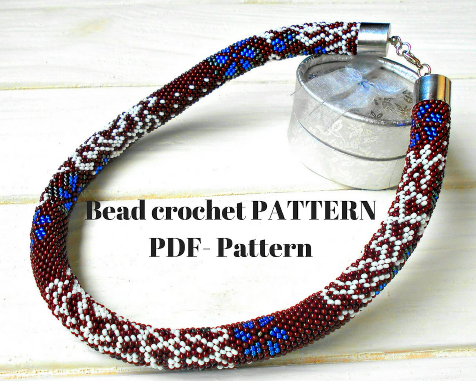 Beaded Pattern for Seed Beads Bead Crochet Pattern Bead - Etsy