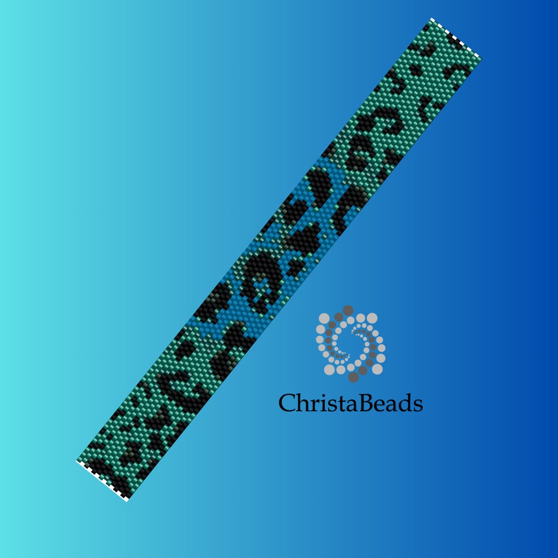 Animal Peyote Pattern, Peyote Stitch Leopard Bracelet Pattern PDF ...