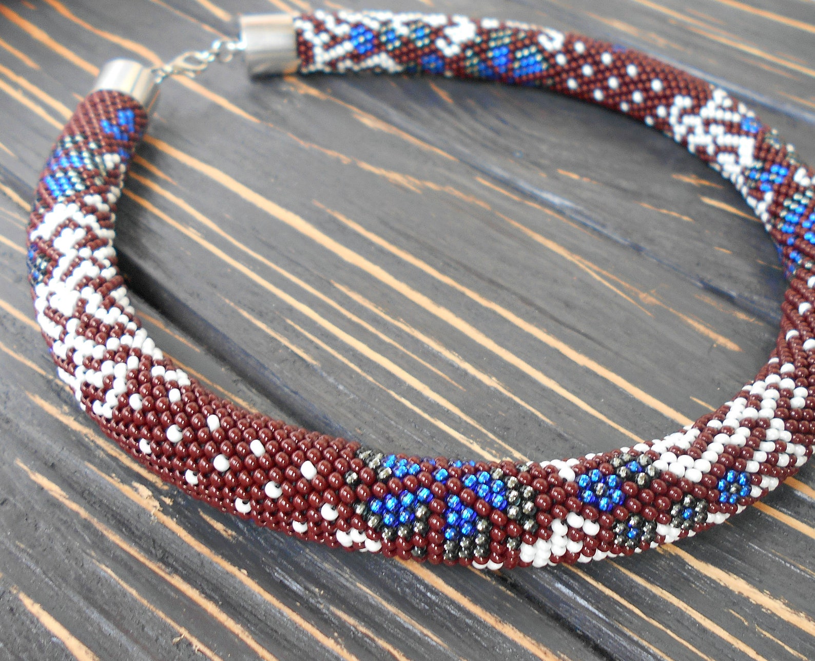 Beaded Pattern for Seed Beads Bead Crochet Pattern Bead - Etsy