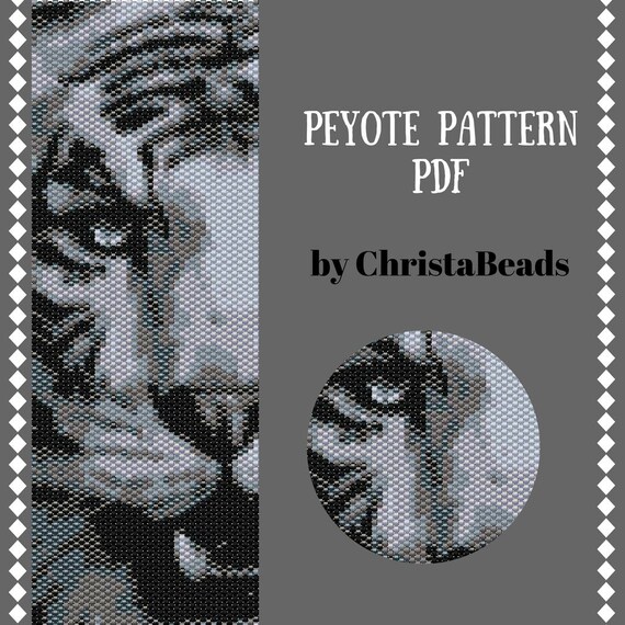 Seed Bead Bracelet Patterns Peyote Stitch Beadwork DIY Peyote | Etsy